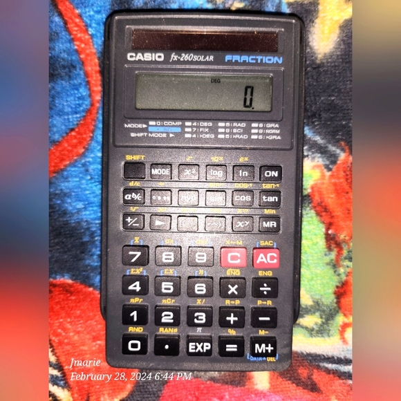 Casio | Other | Casio Fx 26 Solar Scientific Texas Instruments Ti30x ...